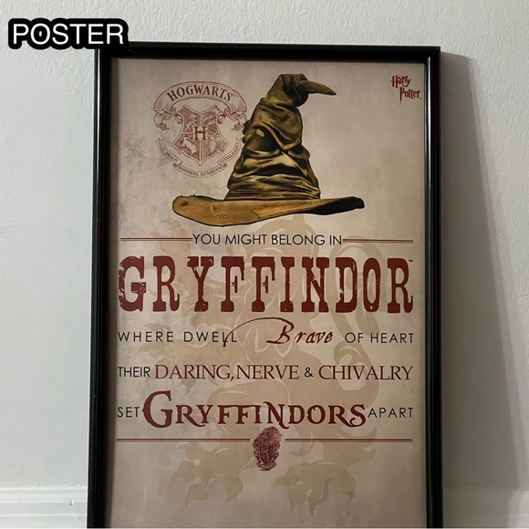 Art | Gryffindor House Sorting Hat Poster | Poshmark